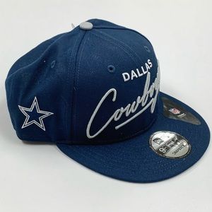 New Era | Accessories | New Era Dallas Cowboys Snapback Hat Nfl Script ...